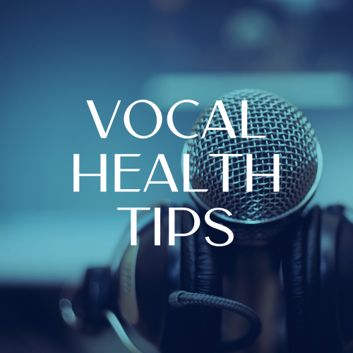 Vocal Health Tips - Sing Without Limits
